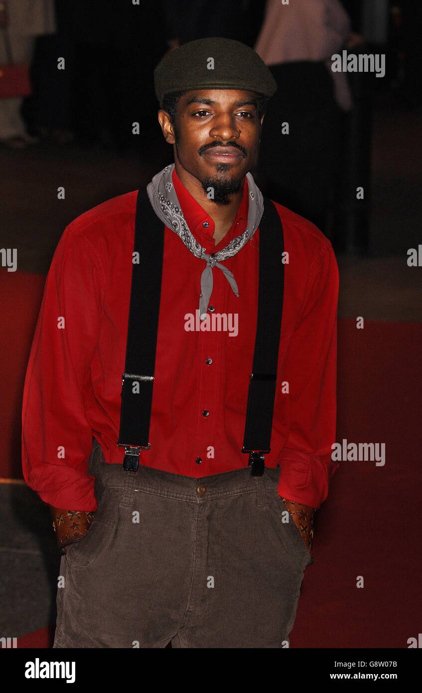 'Revolver' Premiere - Odeon Leicester Square. Andre Benjamin arrives ...