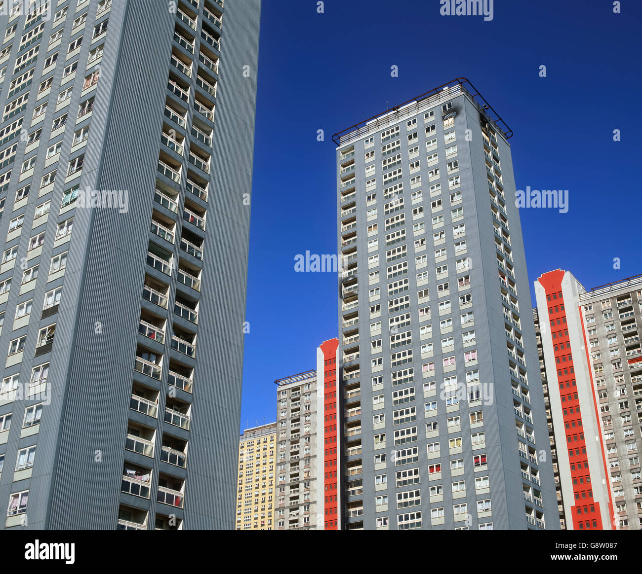 1960s high rise tower blocks in hi-res stock photography and images - Alamy