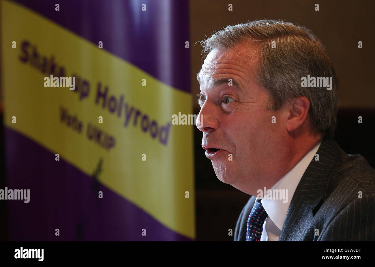 Scottish Parliament election 2016 campaign Stock Photo - Alamy