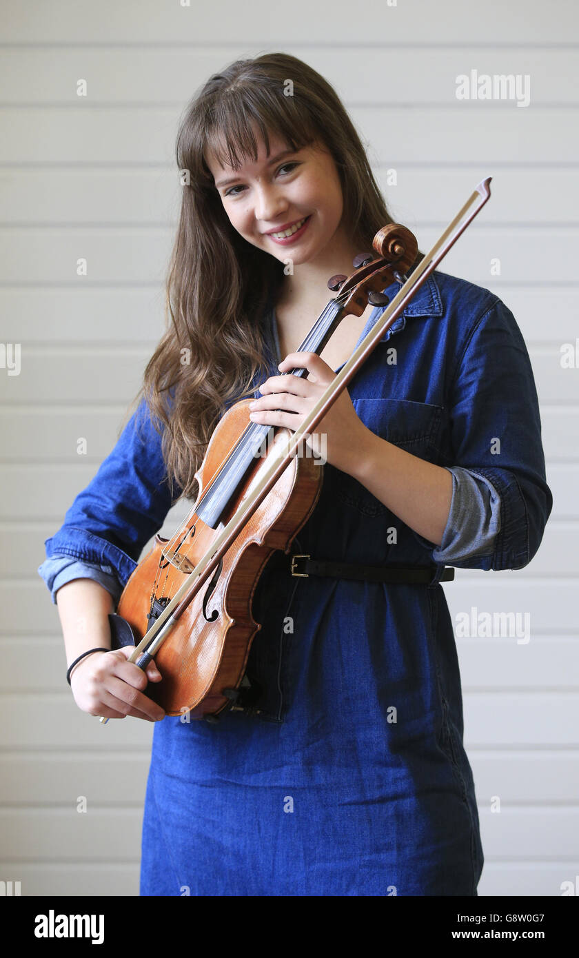British violinist Juliette Roos, 20, from London, will be competing in ...
