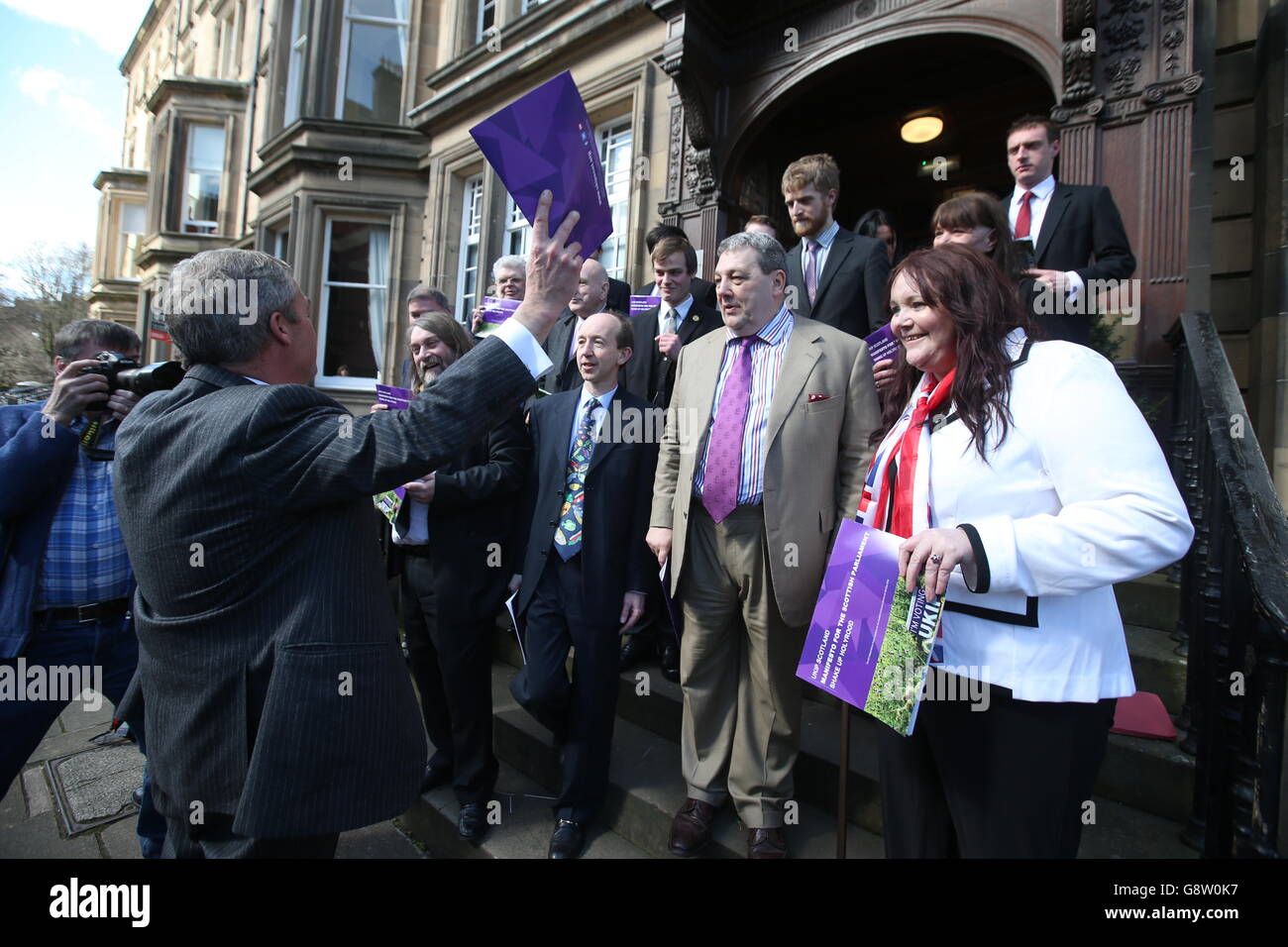 Scottish Parliament election 2016 campaign Stock Photo - Alamy