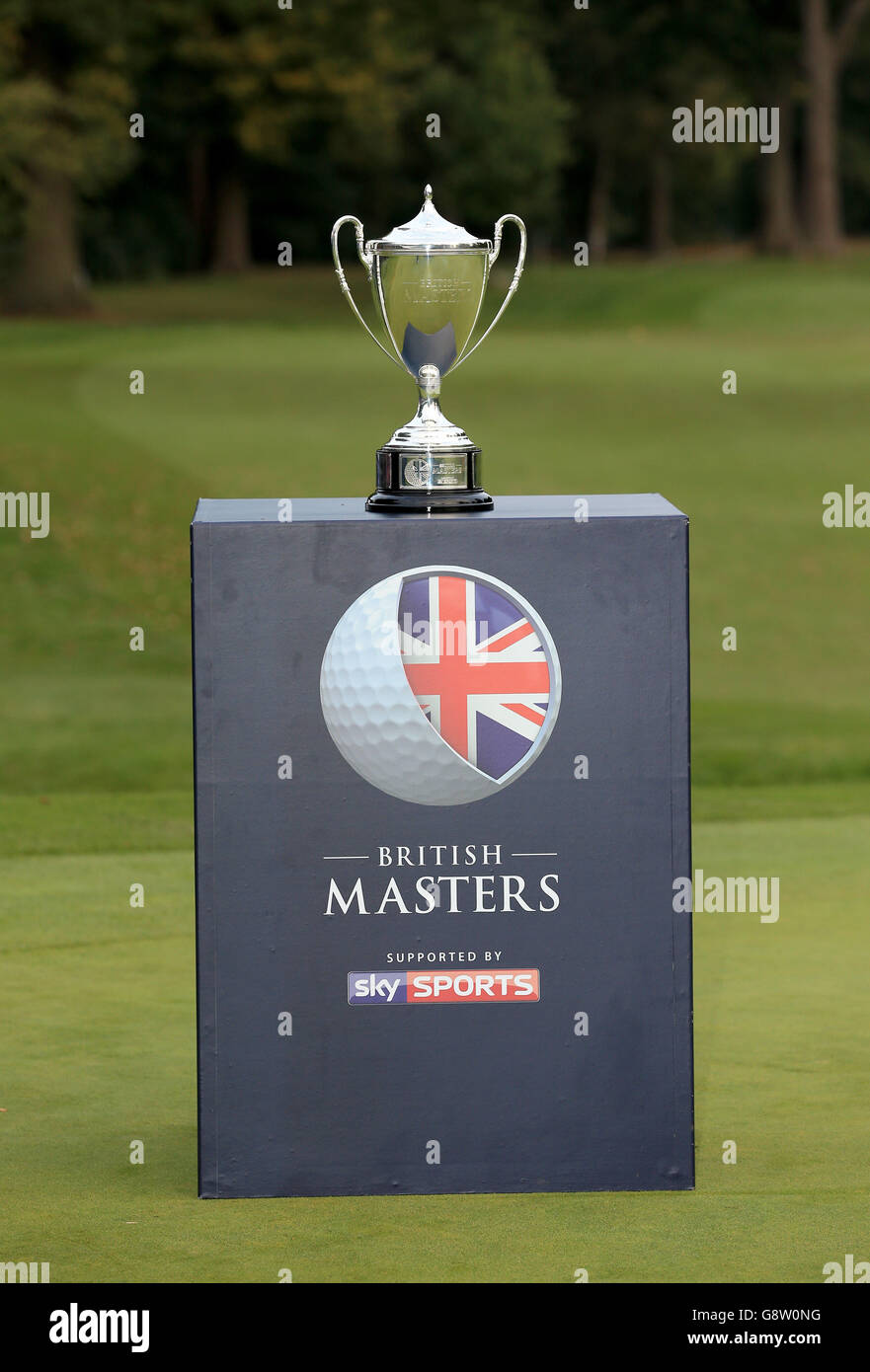 Golf - British Masters - Day Four - Woburn Golf Club Stock Photo - Alamy