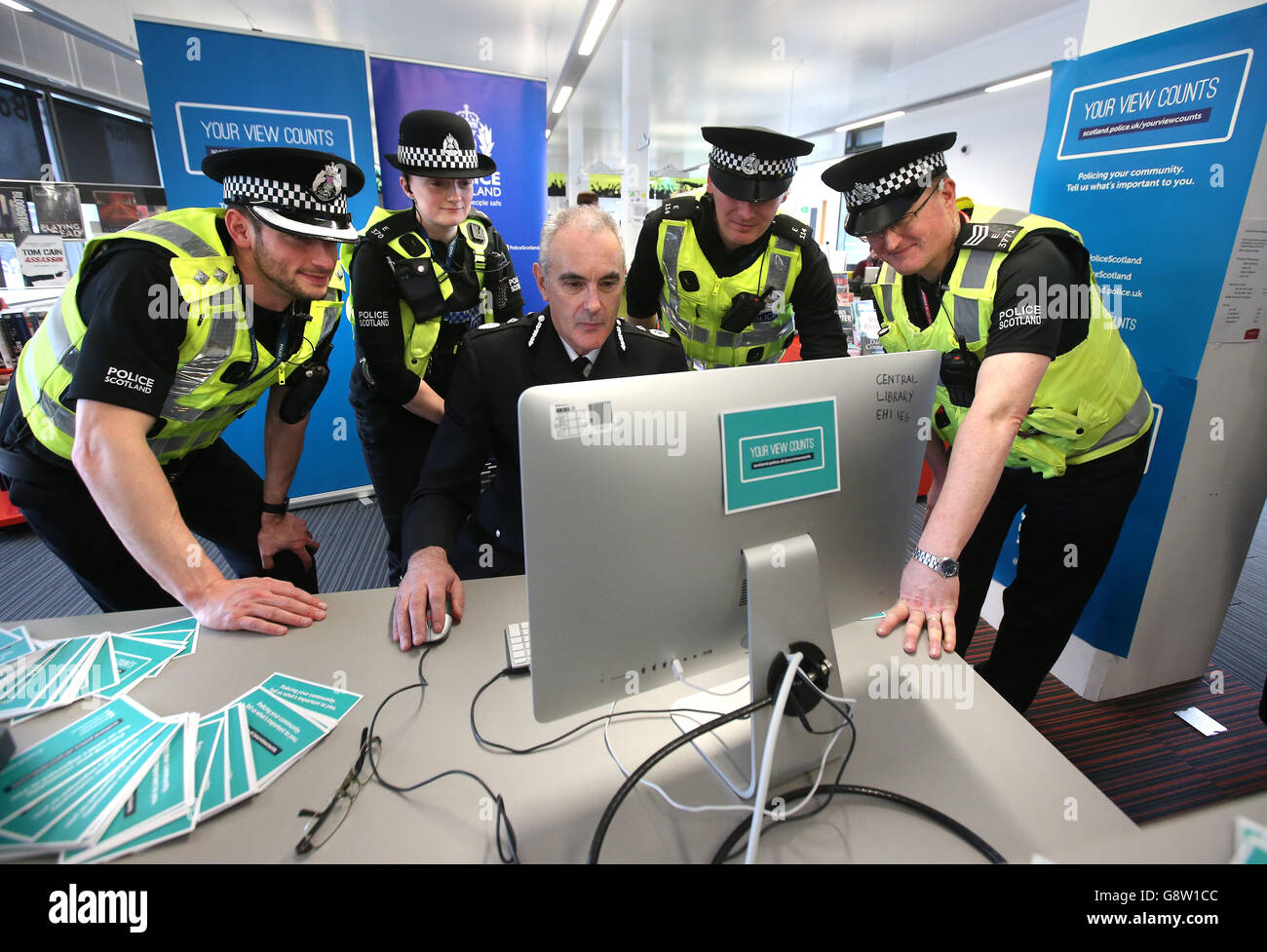 Scottish Your View Counts survey Stock Photo - Alamy