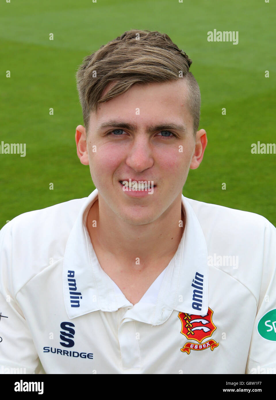 Essex's Liam Gough during the media day at the Essex County Ground ...
