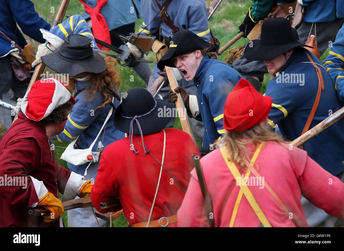 Siege of Basing House Stock Photo - Alamy