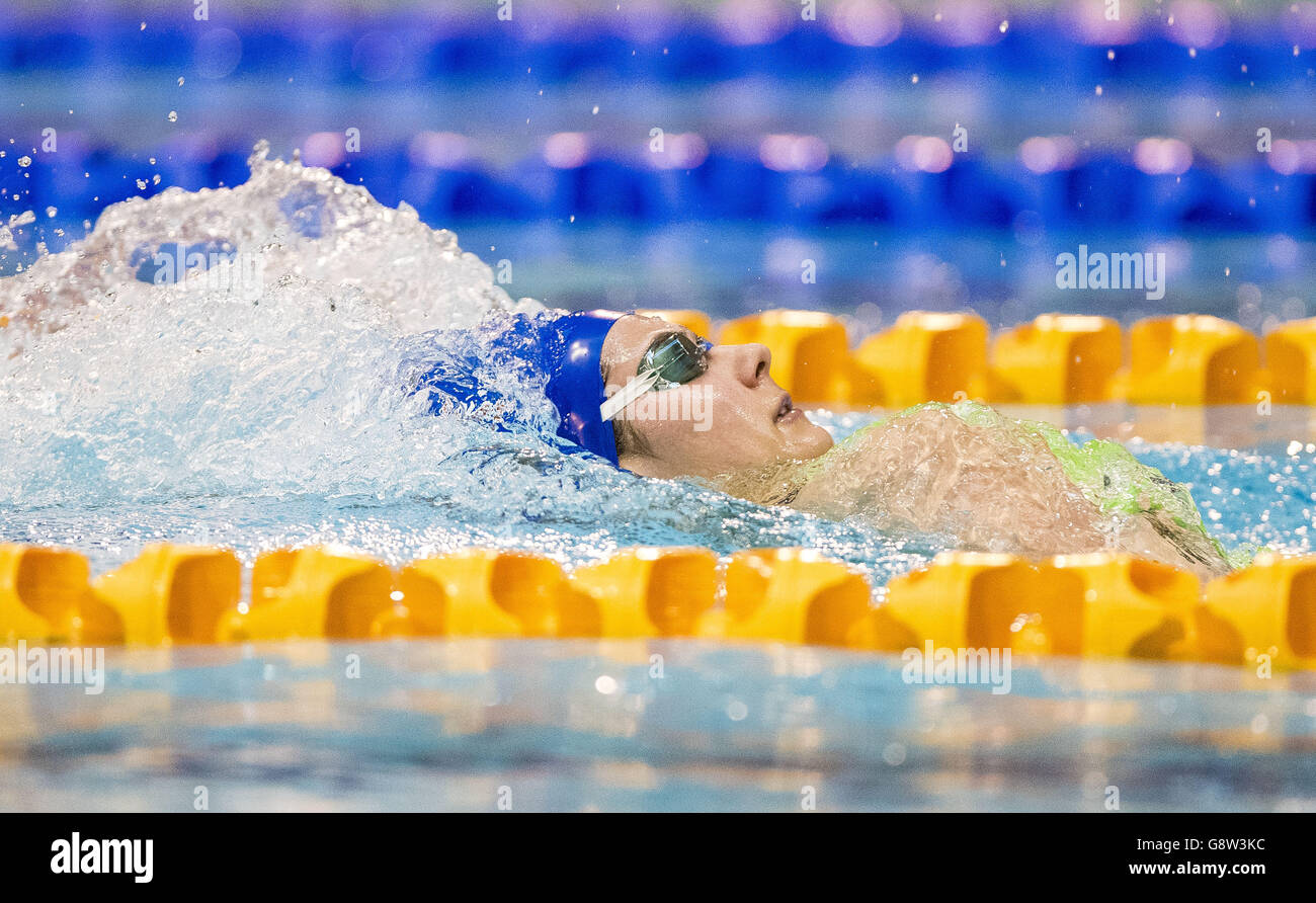 Amy Willmott wins her heat in the Womens Open 400m IM during day one of ...