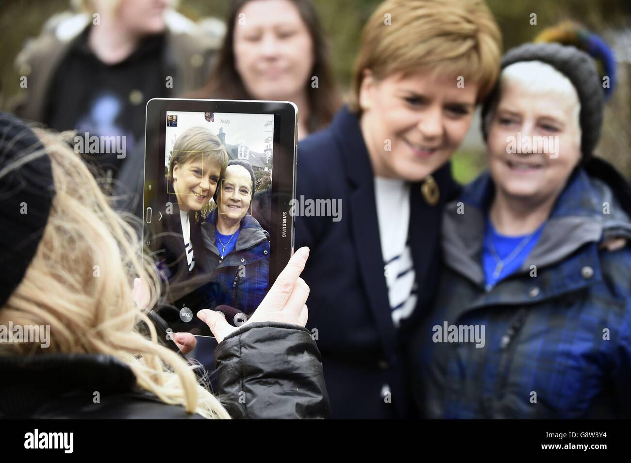 Scottish Parliament election 2016 campaign Stock Photo - Alamy