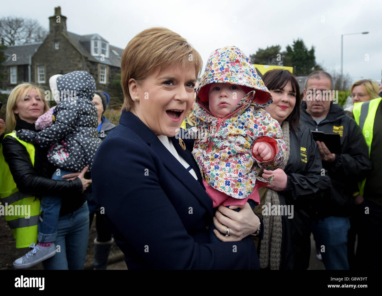 Scottish Parliament election 2016 campaign Stock Photo - Alamy