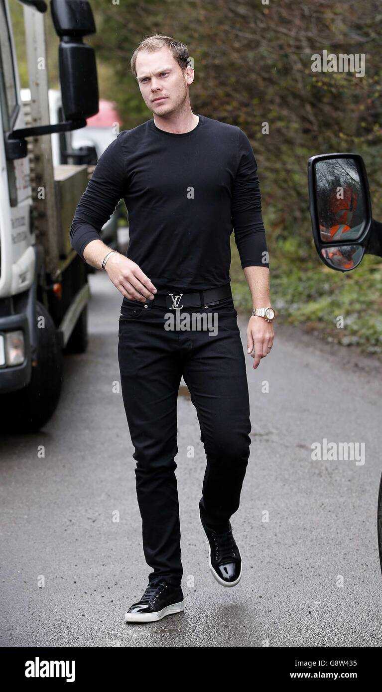 Danny Willett Arrival Stock Photo - Alamy