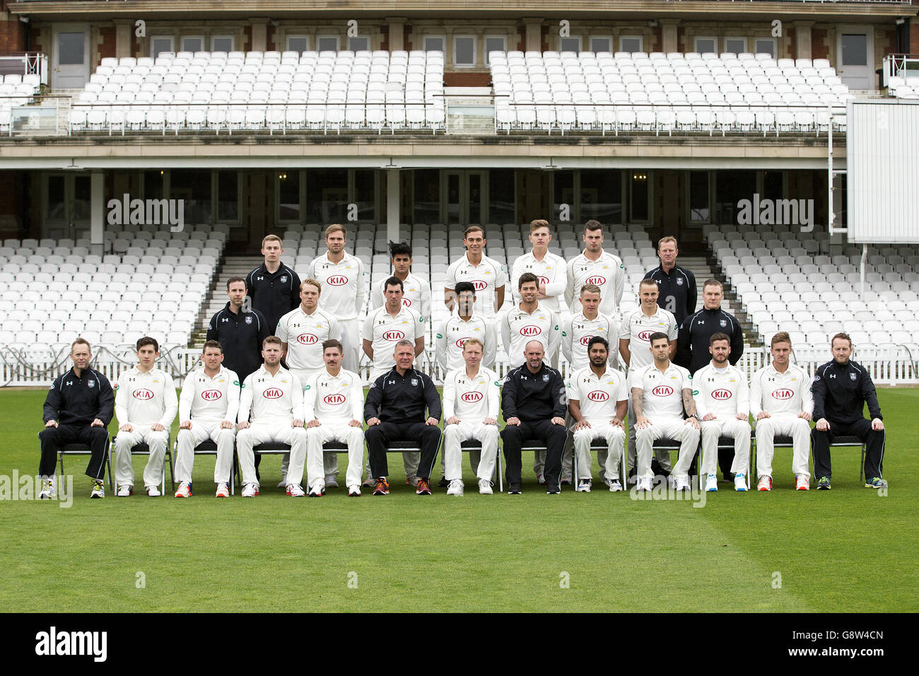 Cricket - Surrey CCC Media Day - The Kia Oval Stock Photo - Alamy