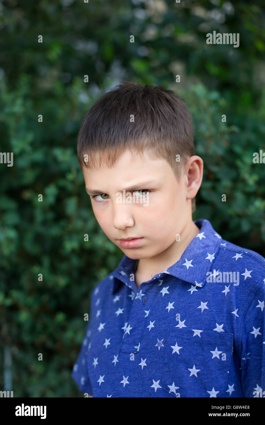Portrait of a boy Stock Photo - Alamy