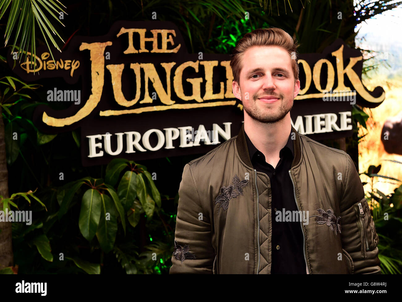 Marcus Butler attending the Jungle Book European Premiere held at BFI ...
