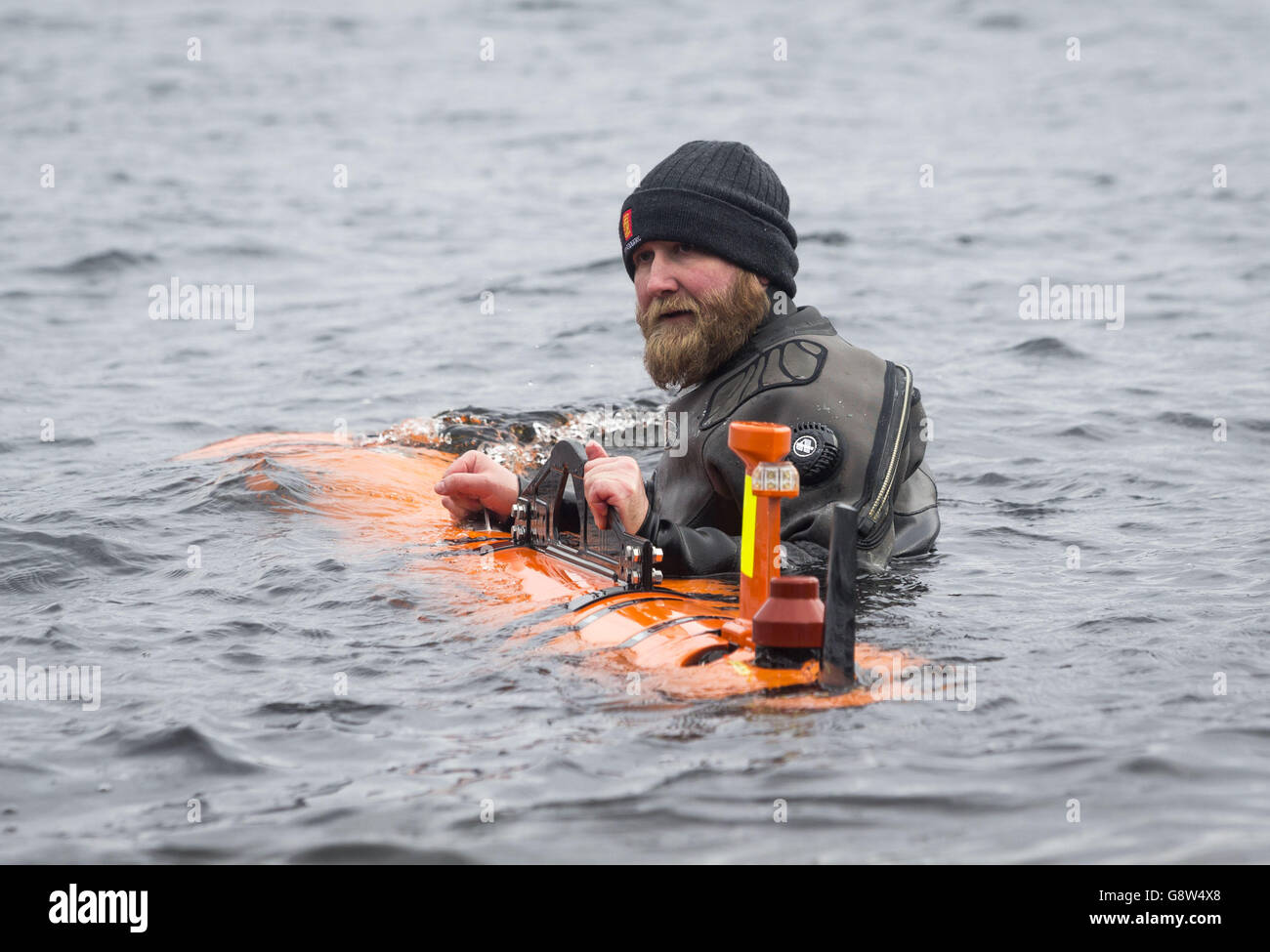 Loch Ness monster Stock Photo - Alamy