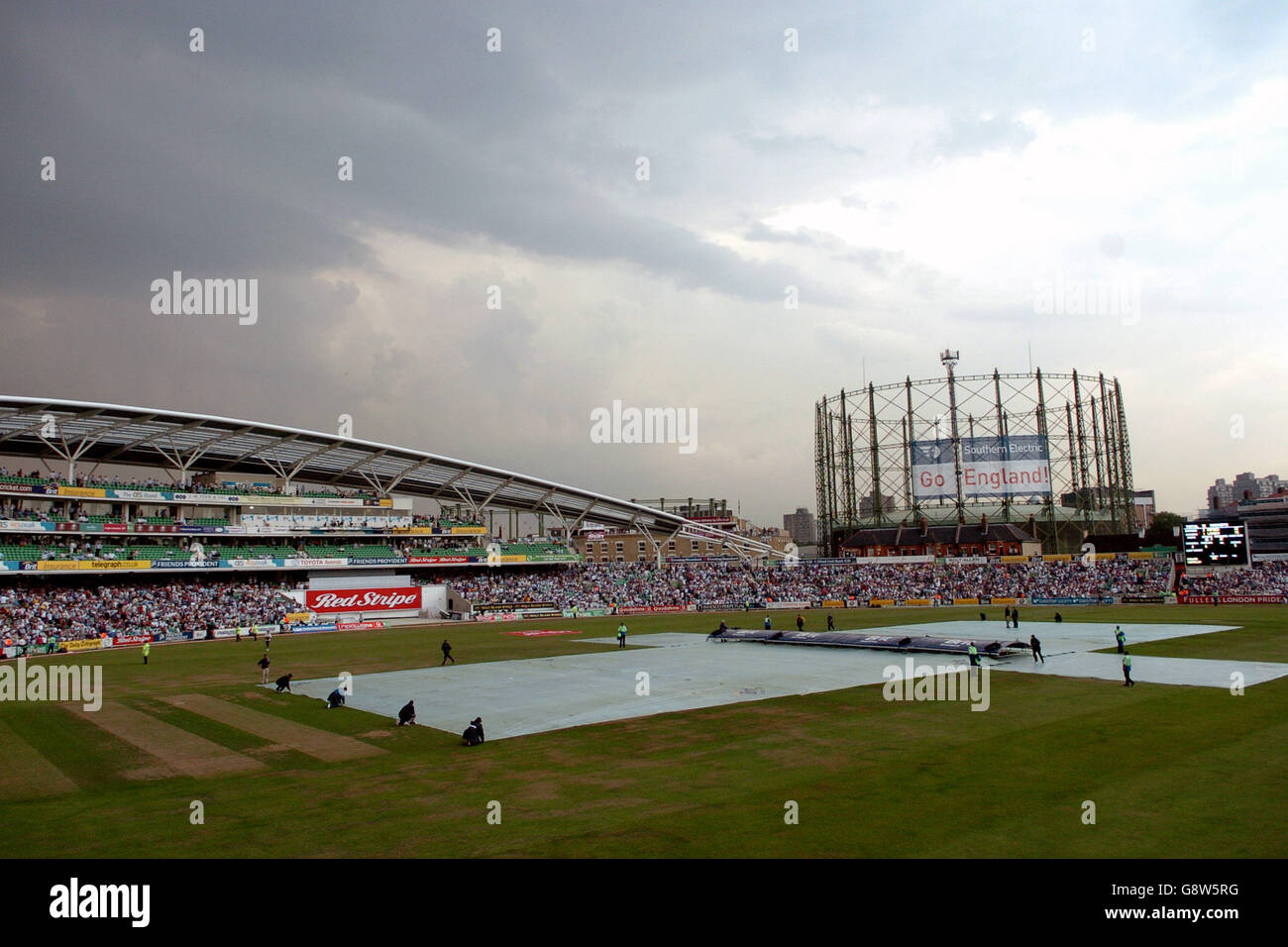 The Brit Oval, home of Surrey CCC and venue for the fifth and final ...