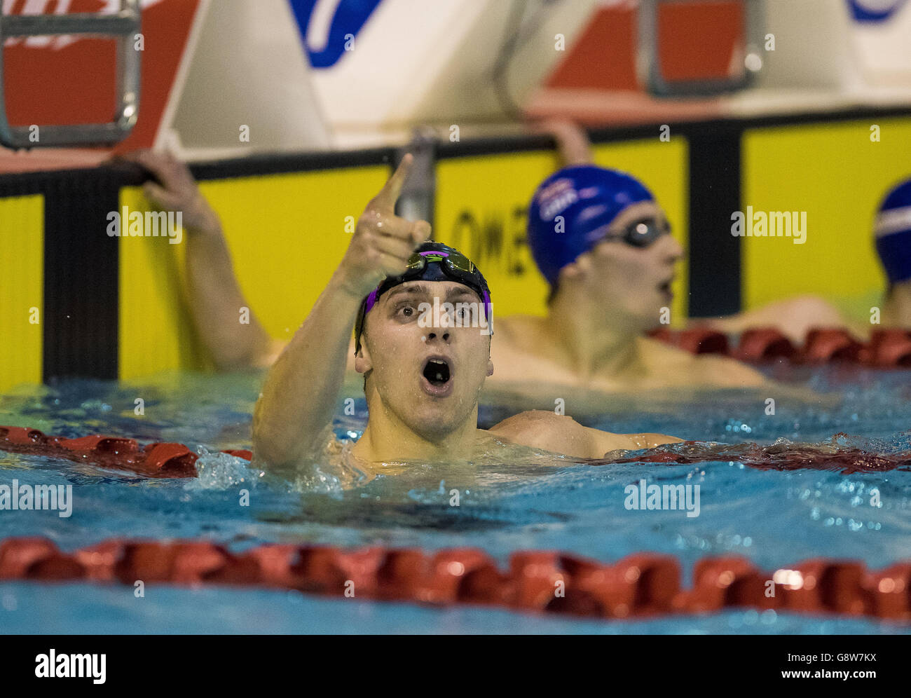 James Guy wins Gold in the Mens Open 200m Freestyle with Stephen Milne ...