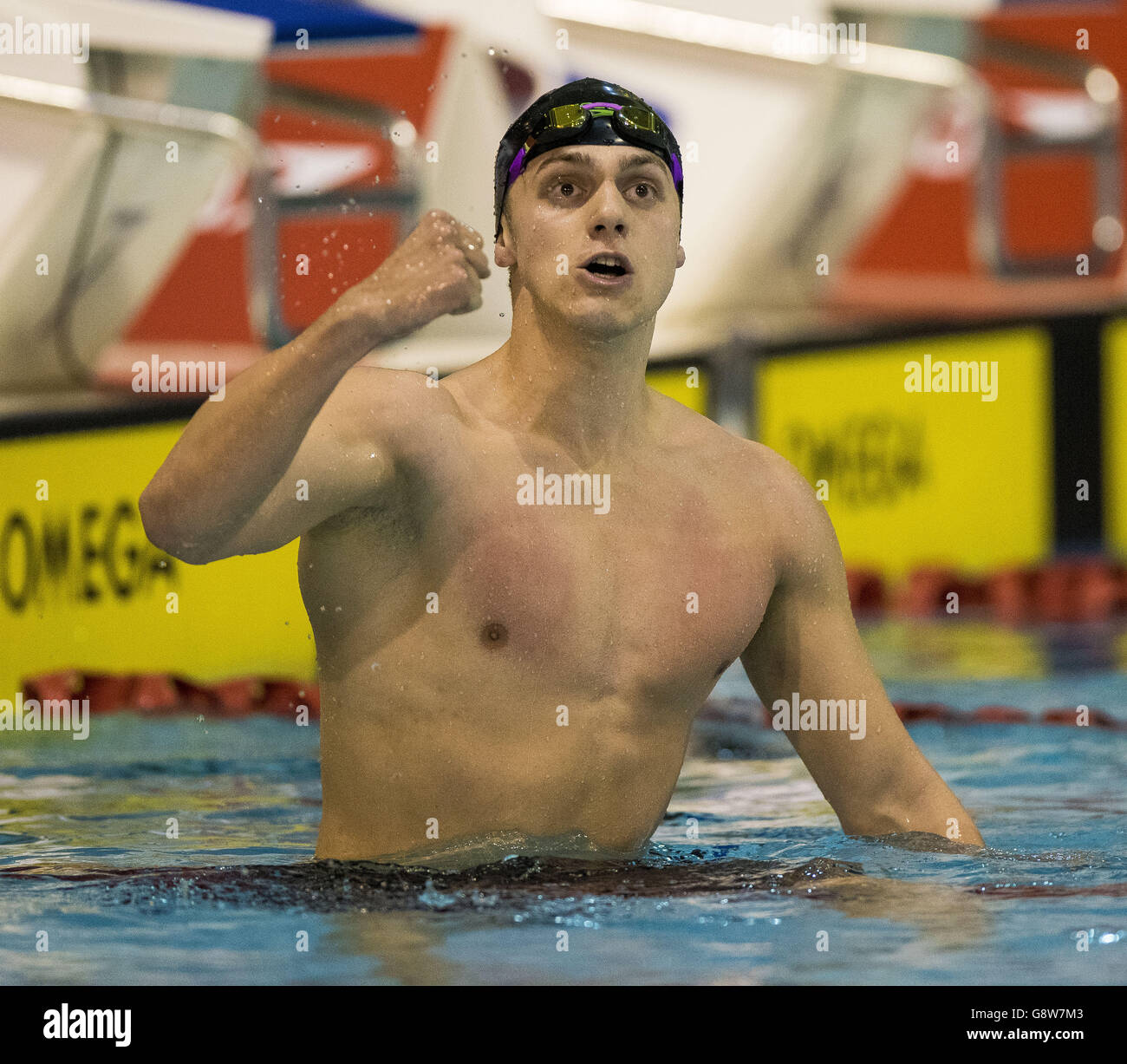 James Guy wins Gold in the Mens Open 200m Freestyle with Stephen Milne ...