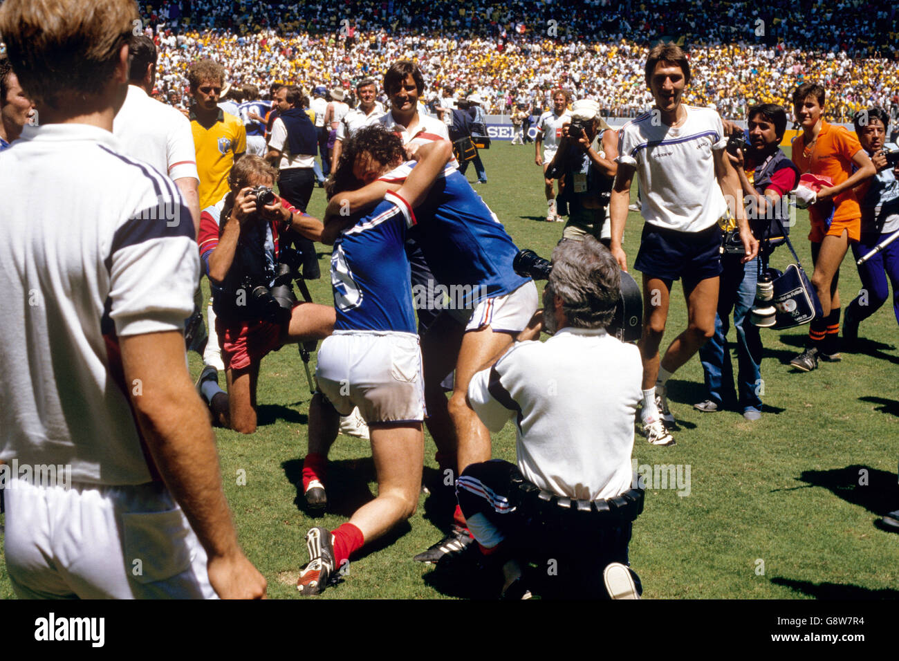 France v brazil 1986 hi-res stock photography and images - Alamy