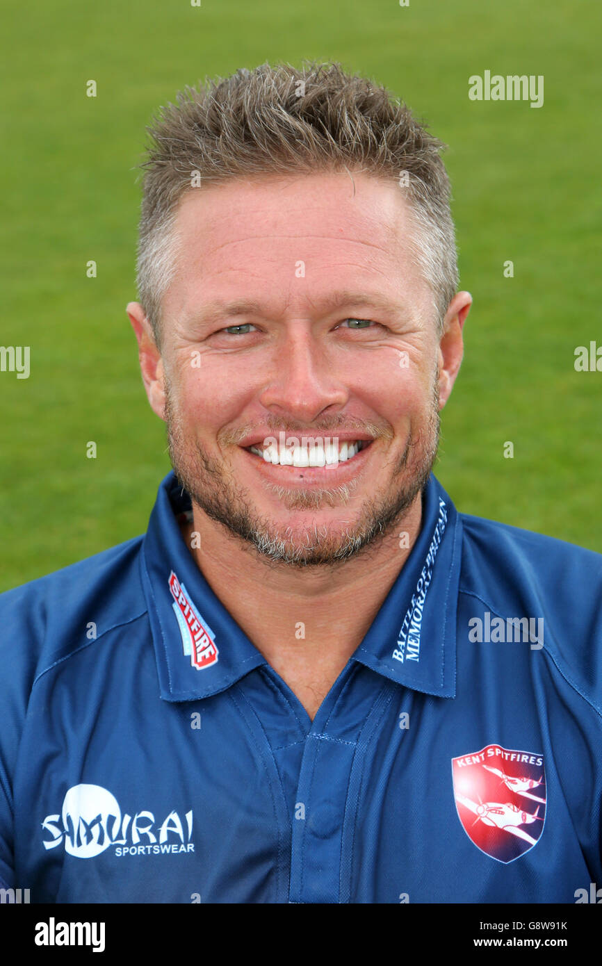 Kent CCC Media Day - St Lawrence Ground Stock Photo - Alamy
