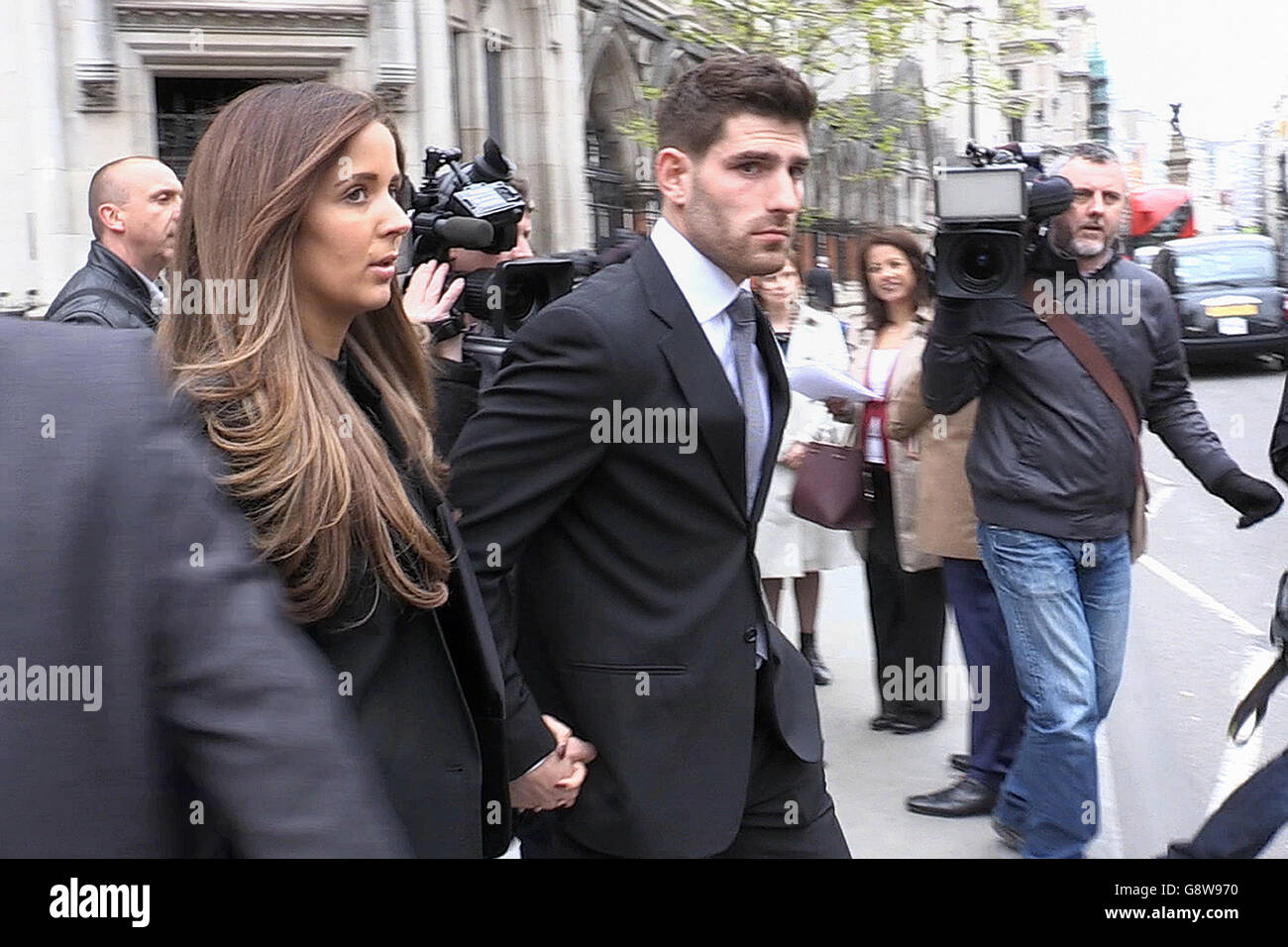 Ched Evans court case Stock Photo - Alamy