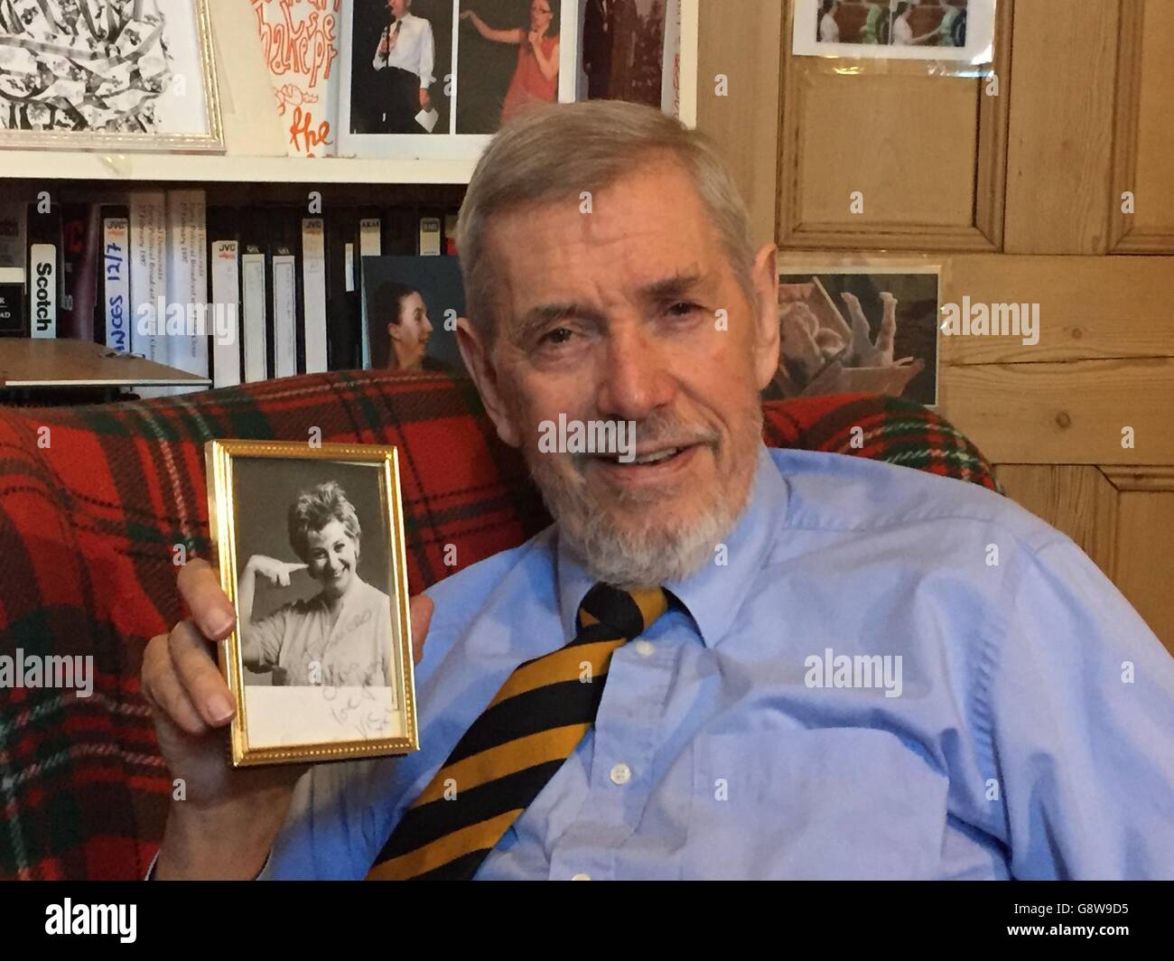 Chris Foote Wood, brother of Victoria Wood, at his home in Darlington ...