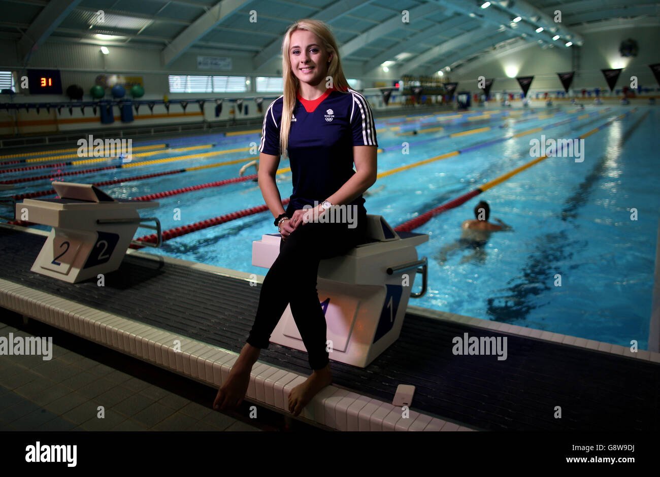 Team GB Swimming Athletes for the Rio 2016 Olympic Games Announcement ...