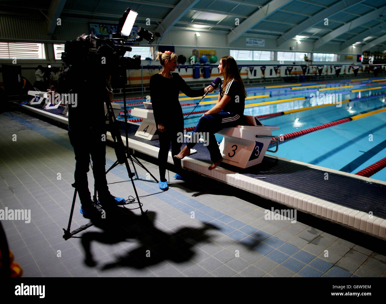 Team GB Swimming Athletes for the Rio 2016 Olympic Games Announcement ...