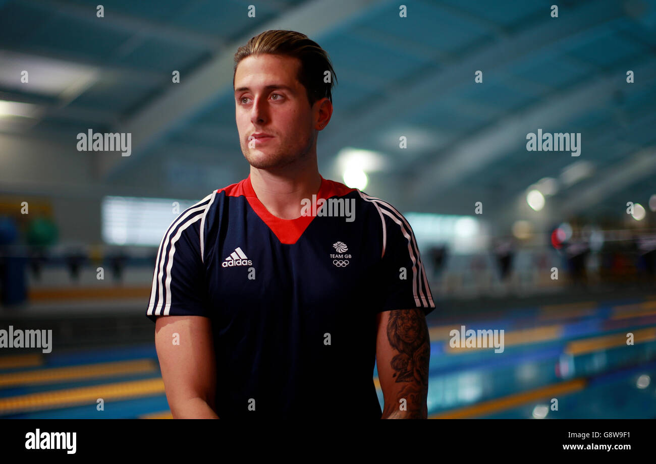 Team GB Swimming Athletes for the Rio 2016 Olympic Games Announcement ...