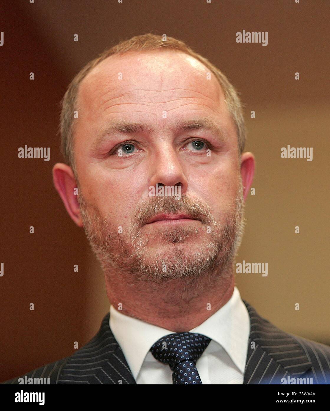 MD of Manchester Airport John Spooner, talking during a press ...