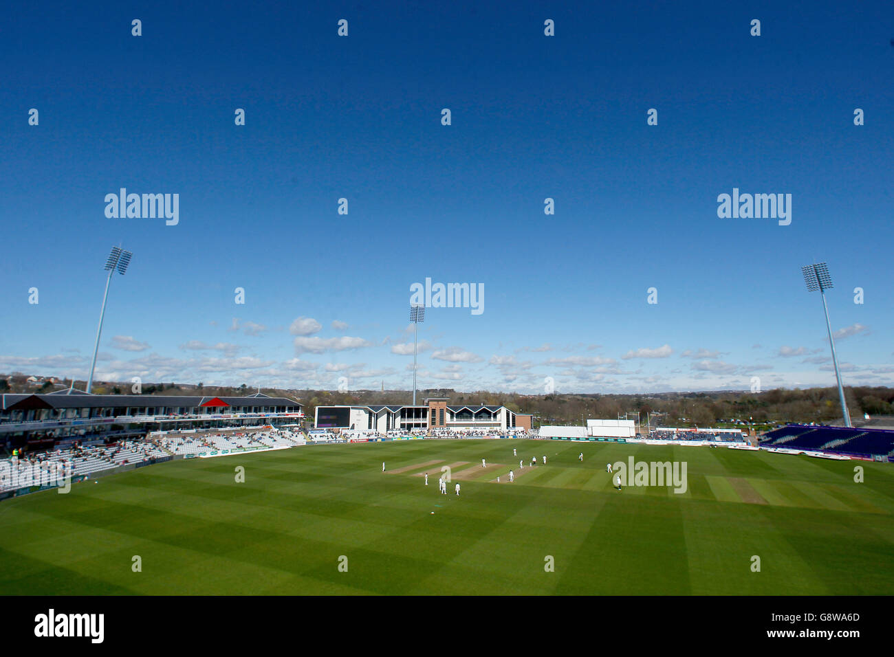 Durham's Emirates Riverside cricket ground during day one of the ...