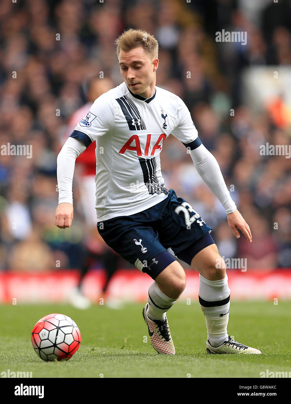 Tottenham Hotspur's Christian Eriksen in action during the Barclays ...