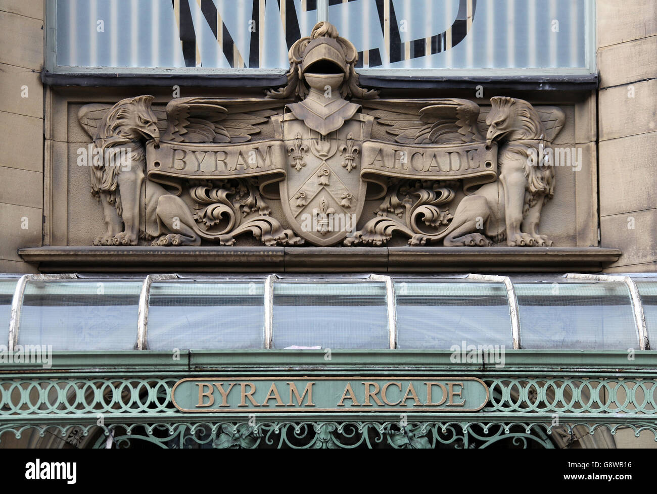 Byram Arcade in Huddersfield Stock Photo - Alamy