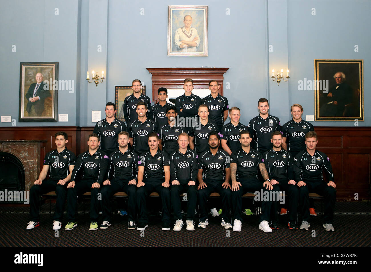 Surrey ccc team group hi-res stock photography and images - Alamy