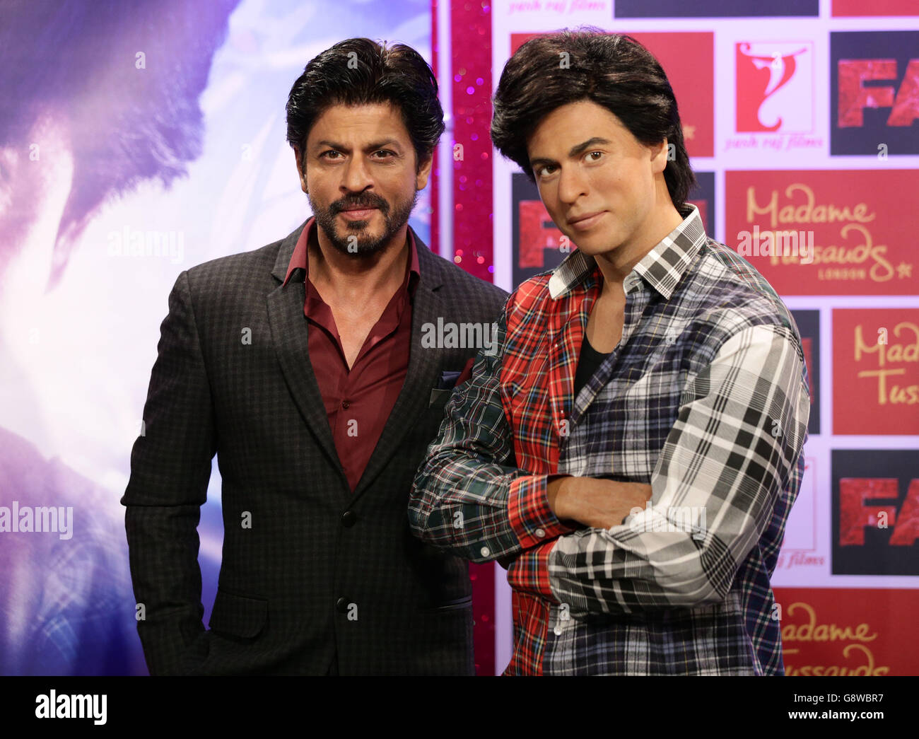 Shah Rukh Khan Madame Tussauds Photocall - London. Bollywood star Shah ...