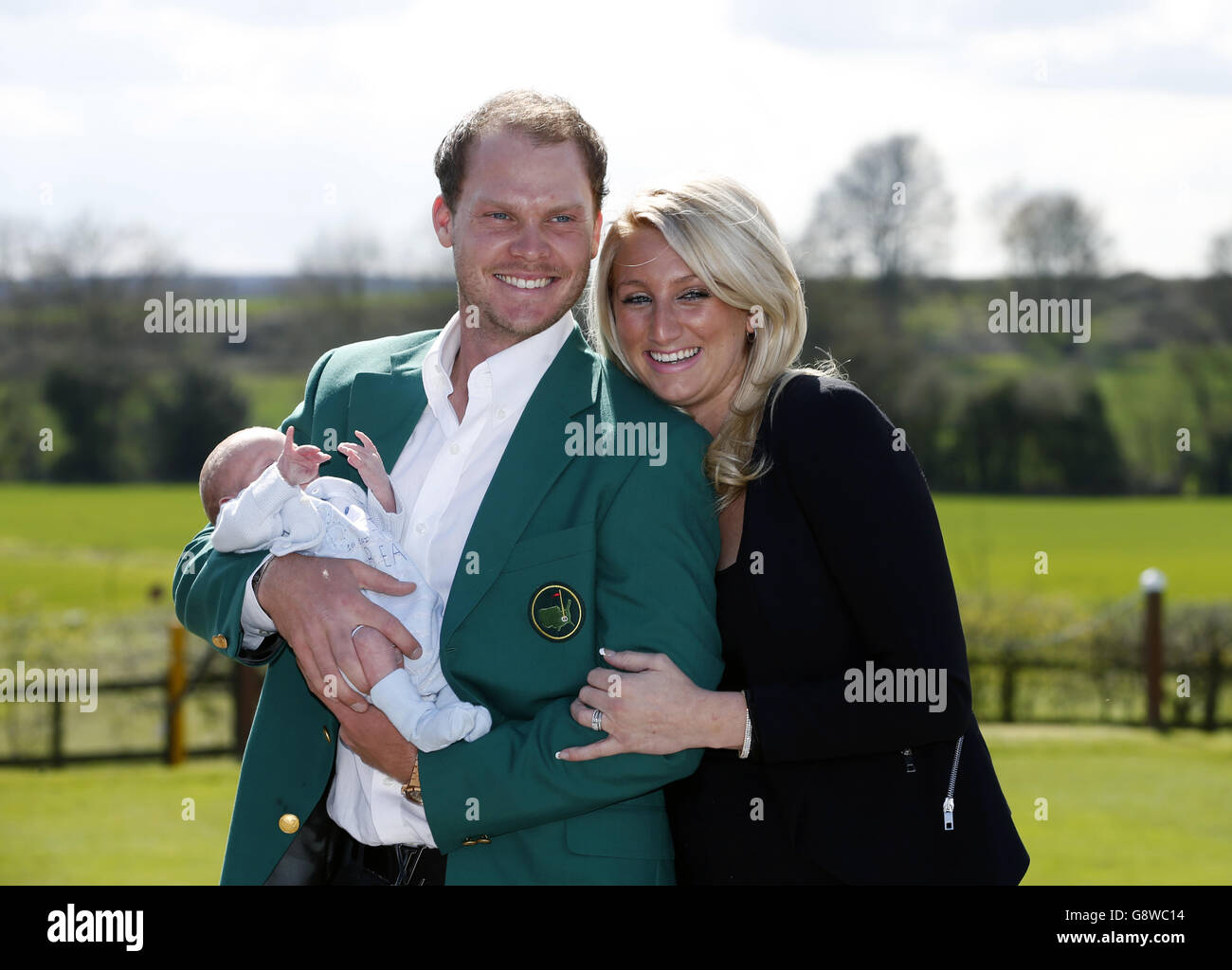Danny Willett Arrival Stock Photo - Alamy