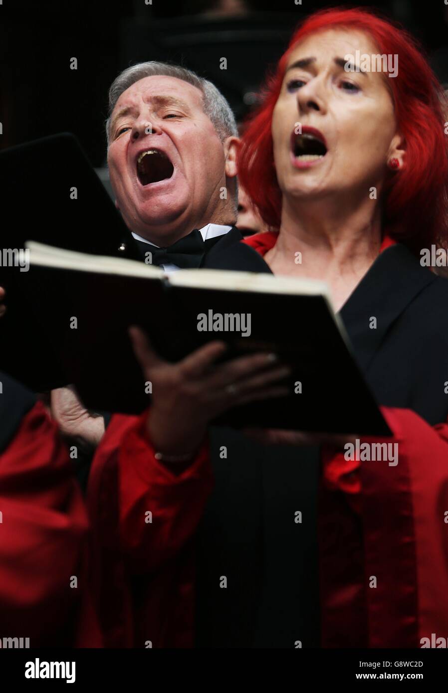 Handel's Messiah performance Stock Photo - Alamy