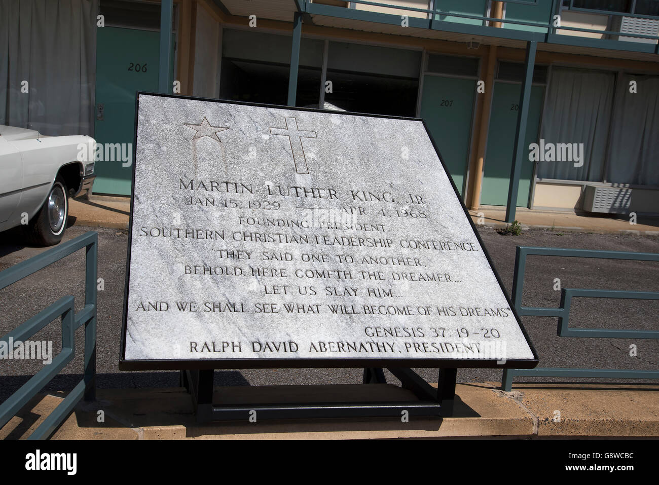 Lorraine Motel in Memphis Tennessee where Martin L. King Jnr was ...