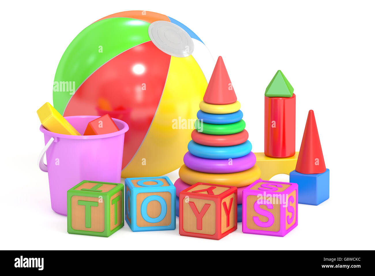 3d kids hi-res stock photography and images - Alamy
