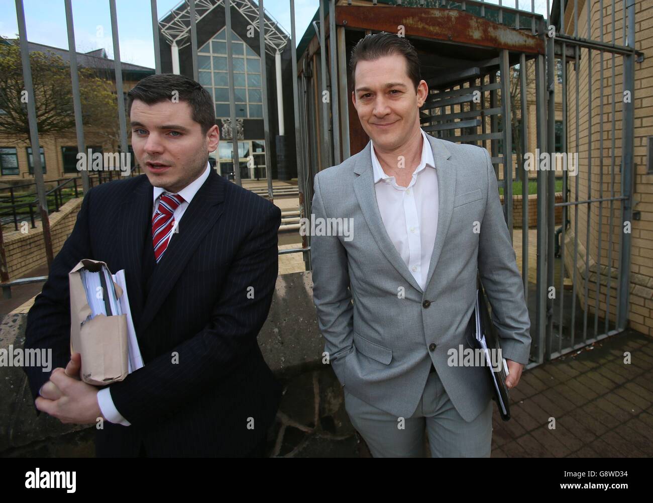 Jeremiah Mathis Thede court case Stock Photo - Alamy