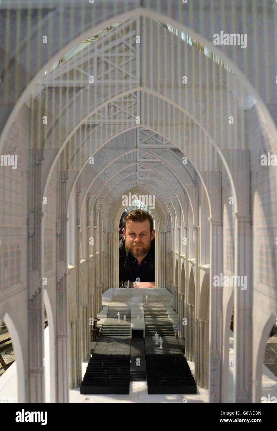 Model of york minster hi-res stock photography and images - Alamy