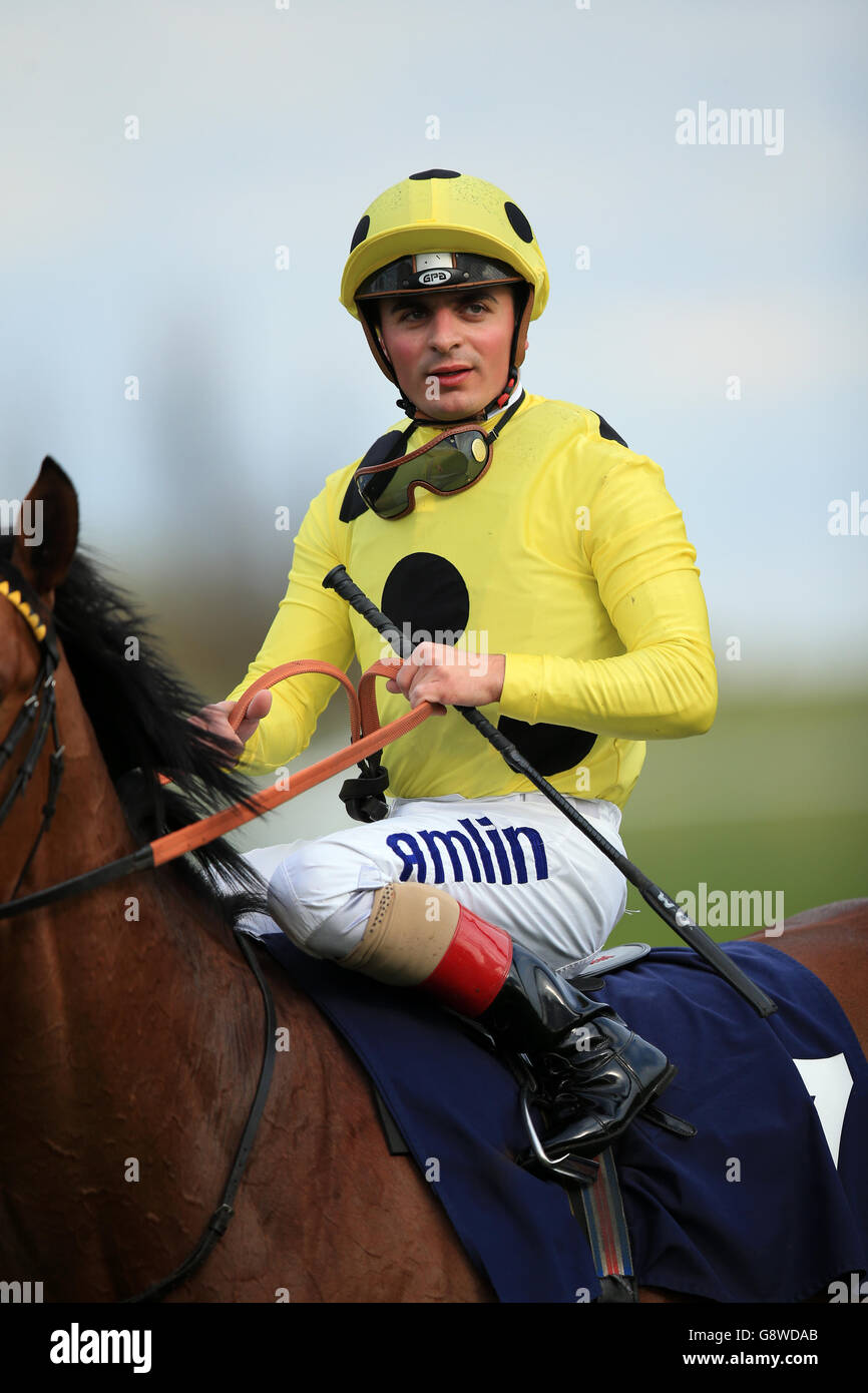 The Craven Meeting - Wednesday - Newmarket Races. Jockey Andrea Atzeni ...