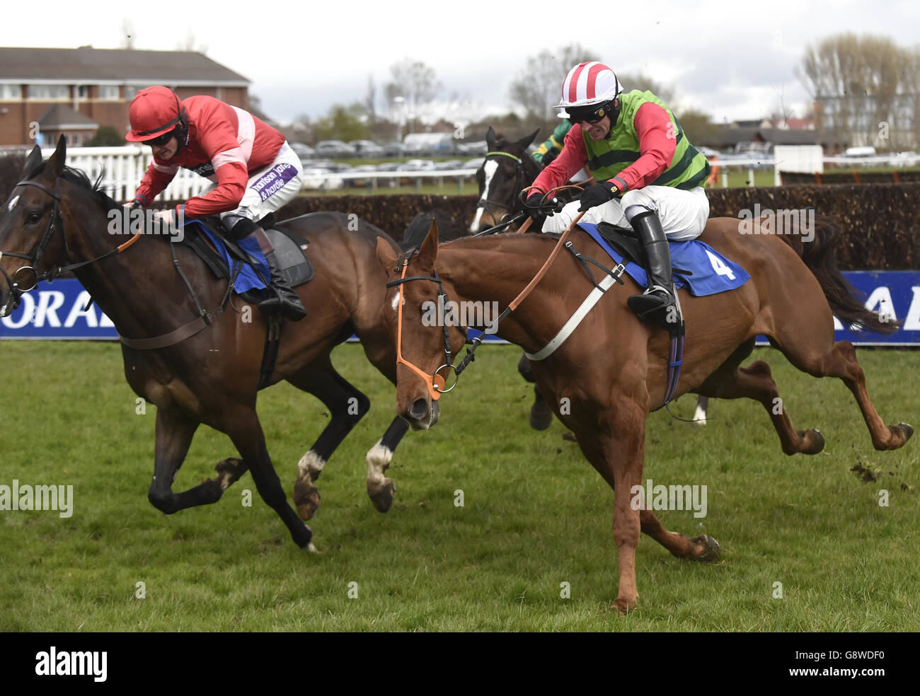 Definitely Red ridden by Danny Cook on his way to winning the Hillhouse ...