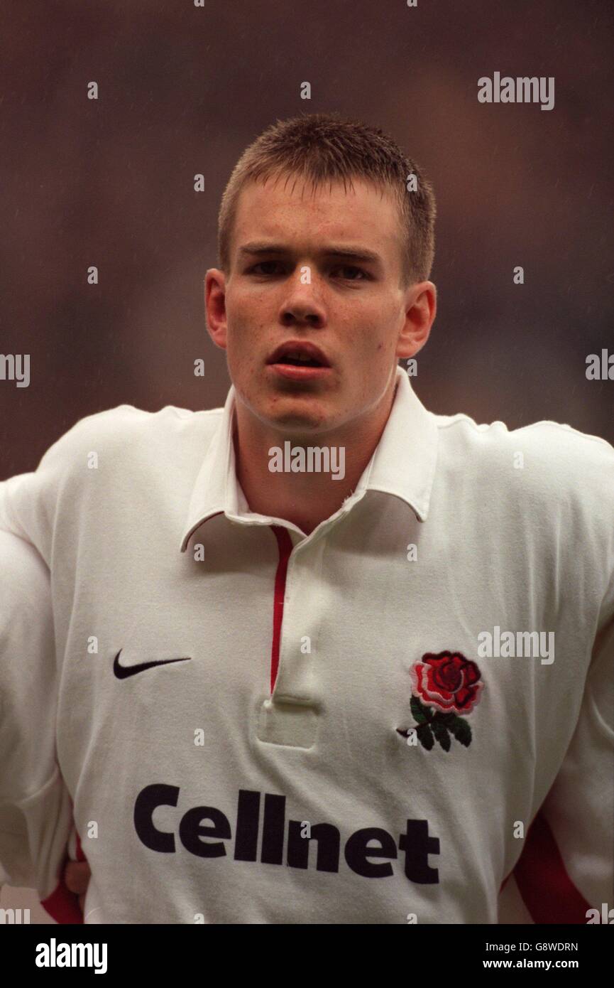 Rugby Union - England v Australia. Matthew Perry, England Stock Photo ...