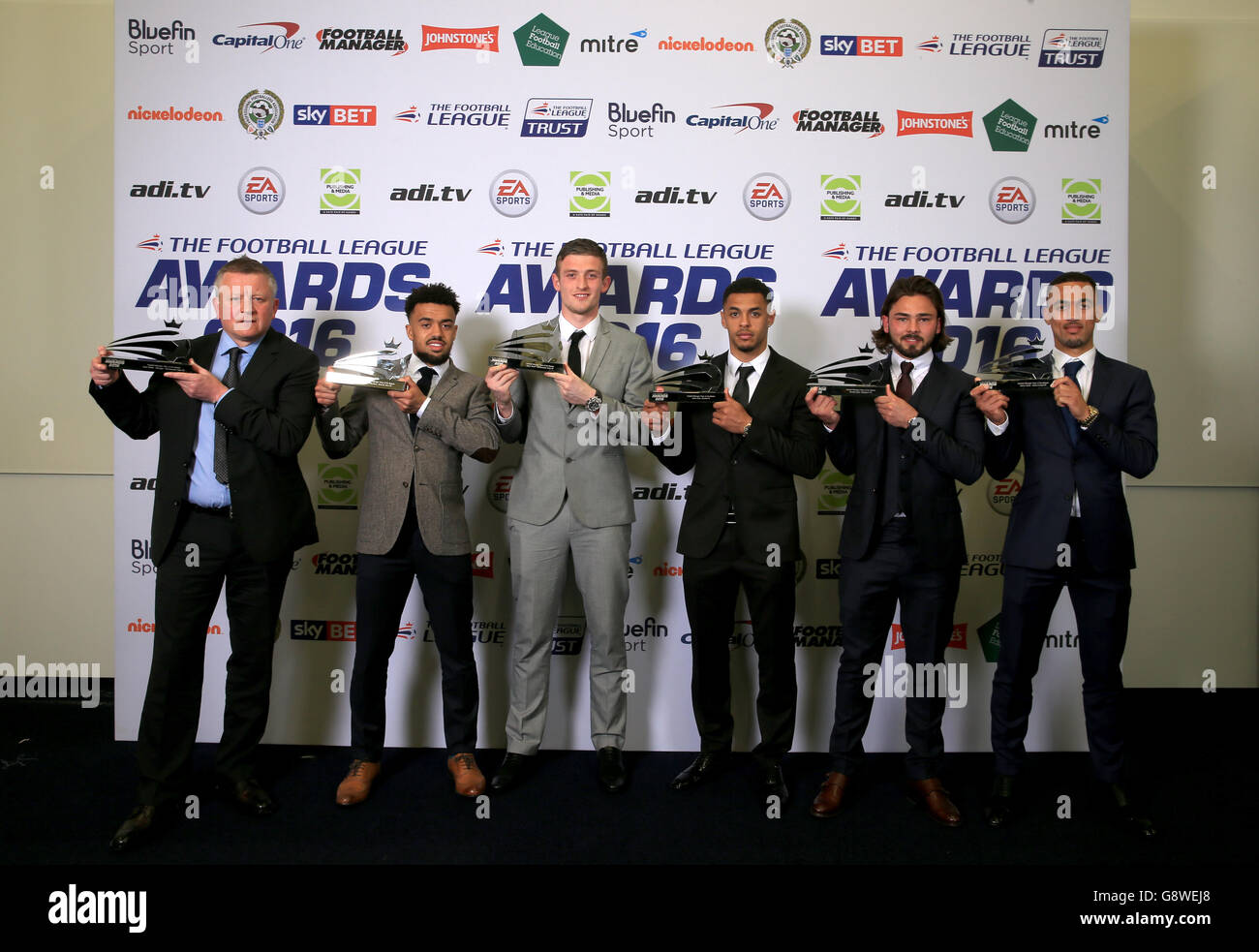 (left to right) Northampton Town Manager Chris Wilder, Swindon Town's ...