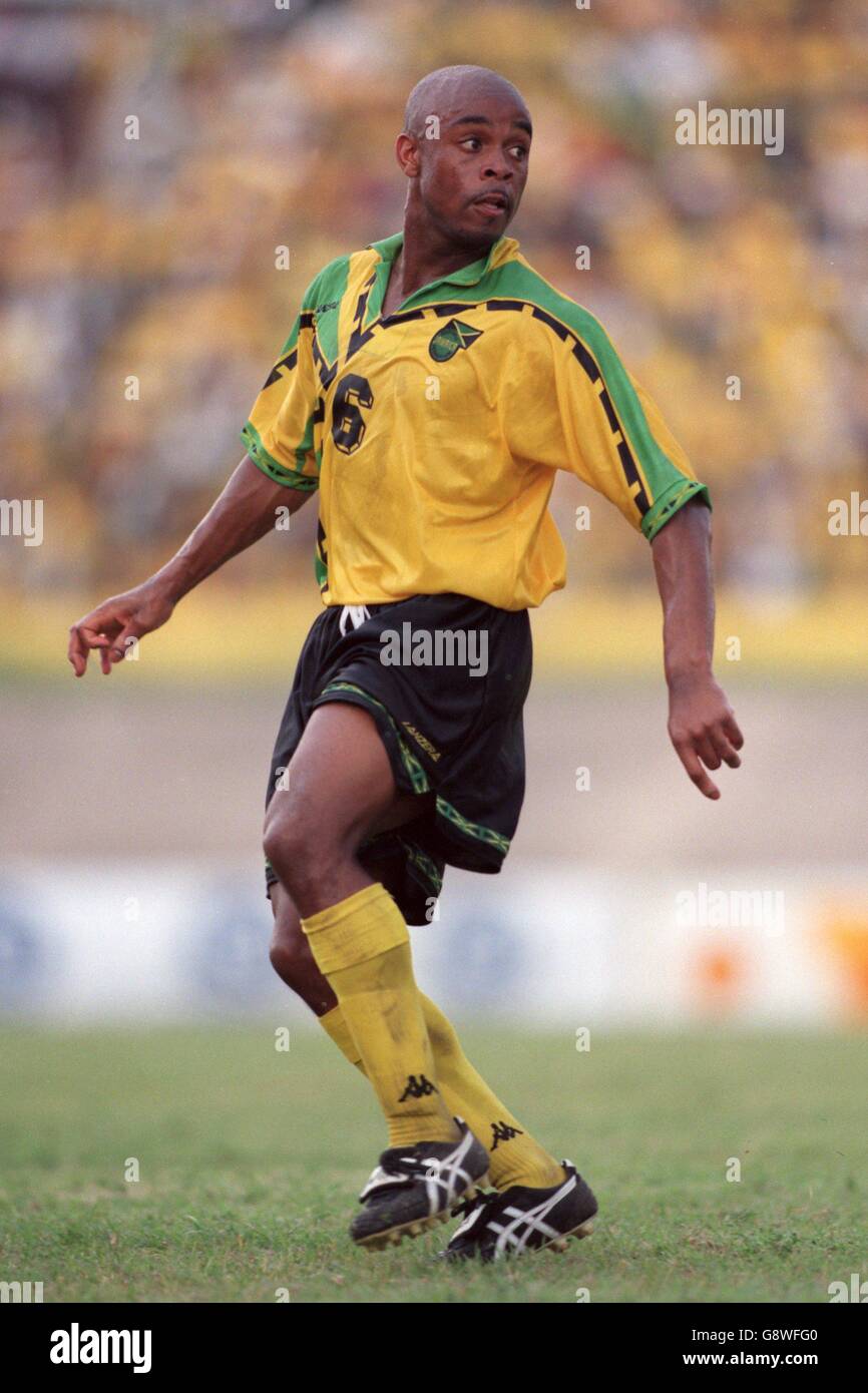 Soccer - World Cup Qualifier - Jamaica v Mexico. Fitzroy Simpson ...