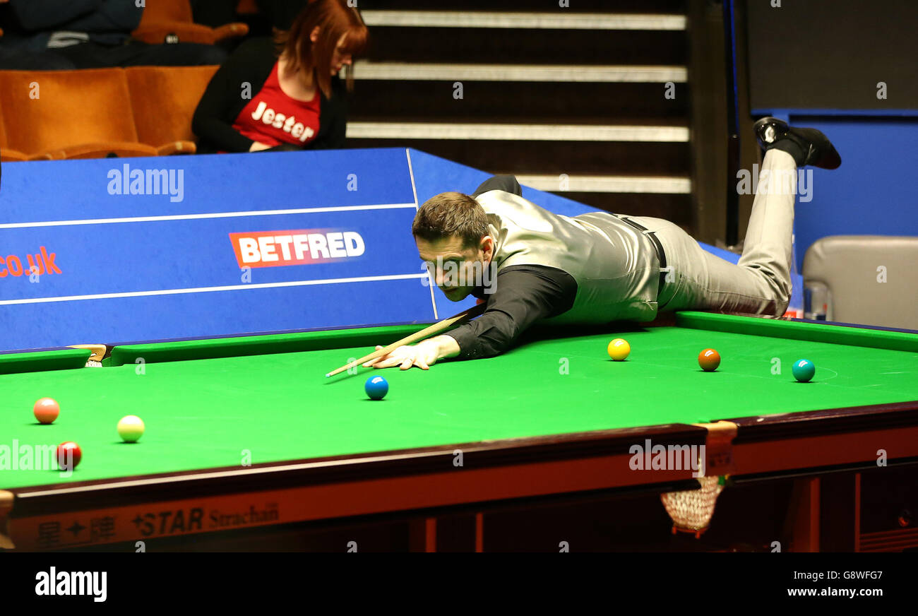 Betfred Snooker World Championship 2016 - Day Three - Crucible Theatre ...