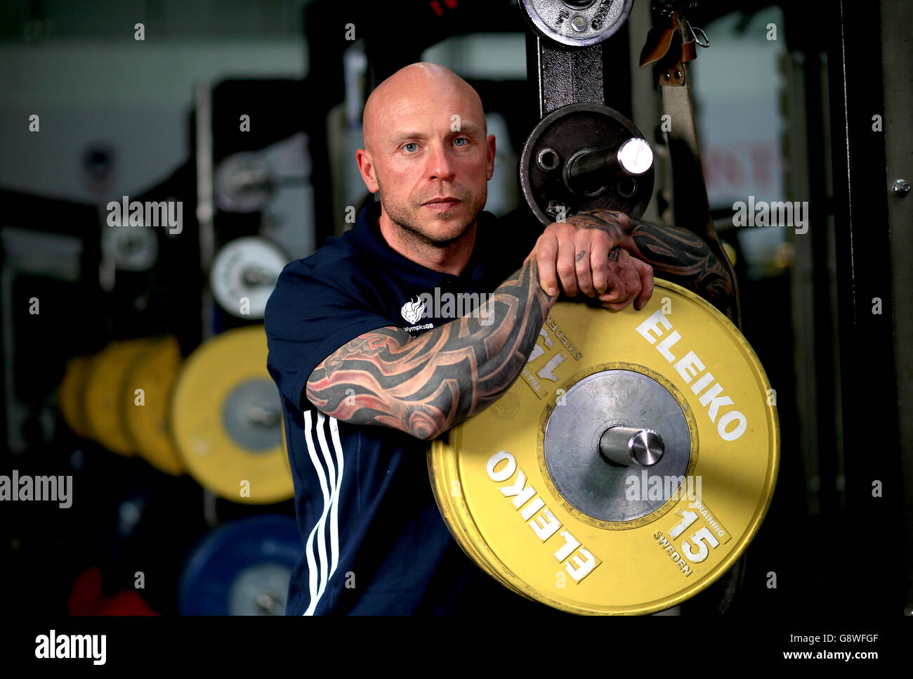 Powerlifter Micky Yule during the team announcement at Loughborough ...