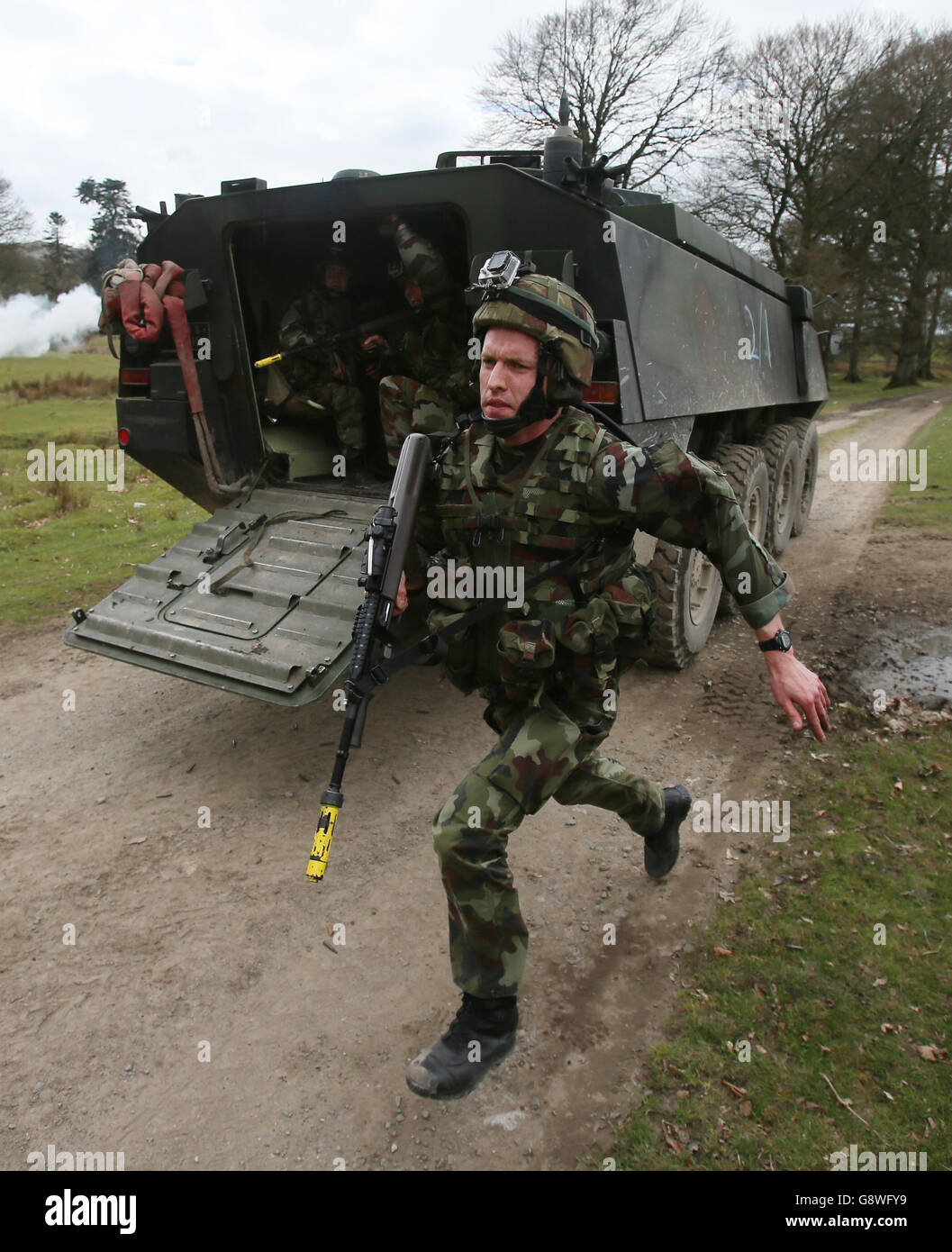 53rd Infantry Group exercise Stock Photo - Alamy