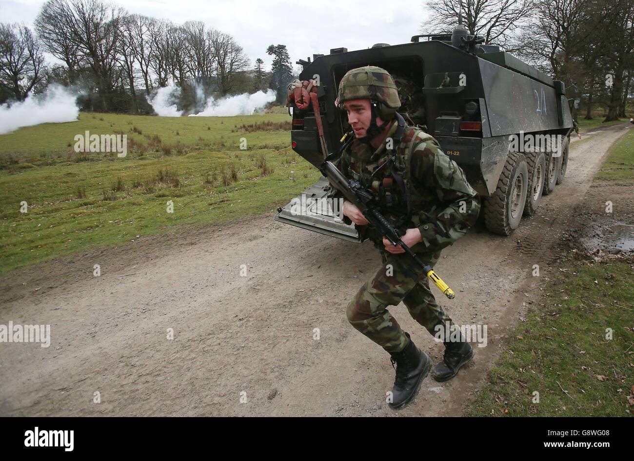 53rd Infantry Group exercise Stock Photo - Alamy