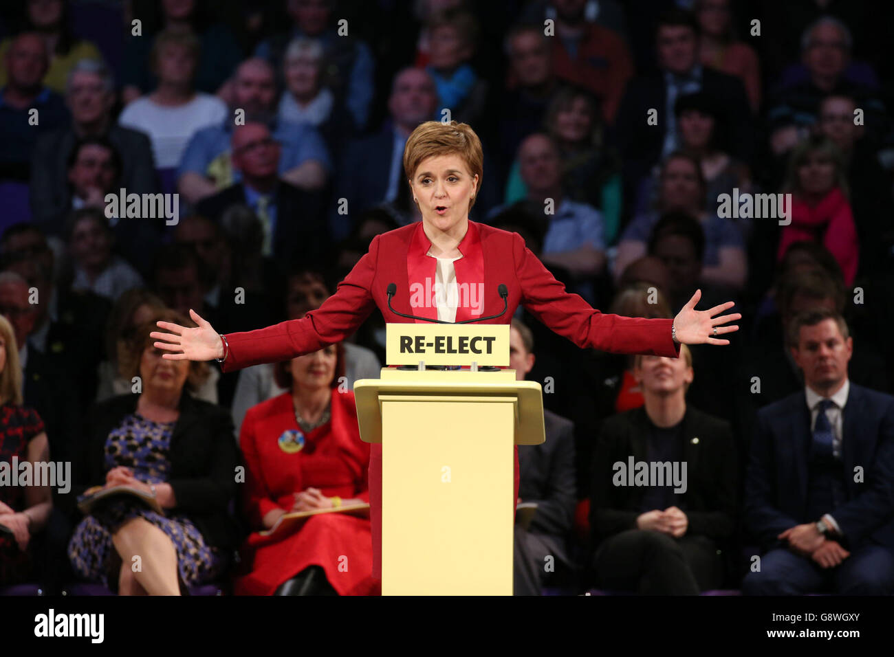 Scottish Parliament election 2016 campaign Stock Photo - Alamy