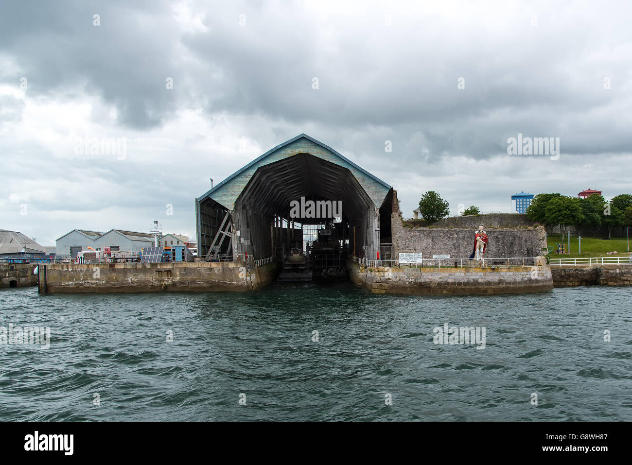 Covered Slip Number 1 at Devonport South Yard, Plymouth, is the oldest ...